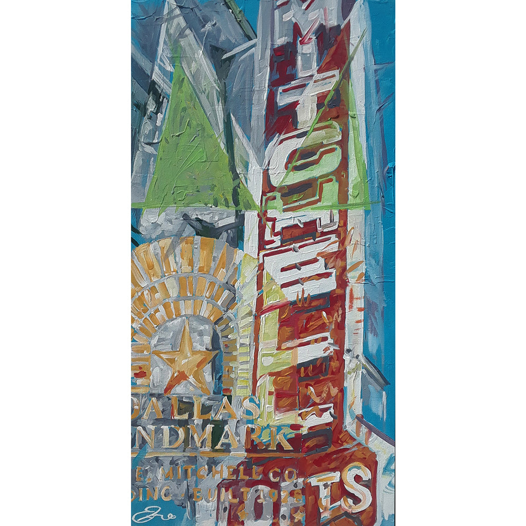 Mitchell Lofts, Historic Landmark (15"×30") – Eric Hanson Artwork